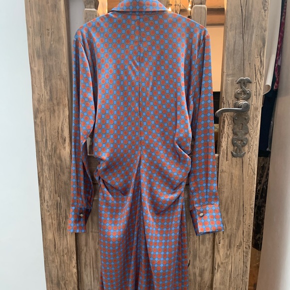 Zara | Dresses | Zara Geometric Pattern Shirt Dress | Poshmark